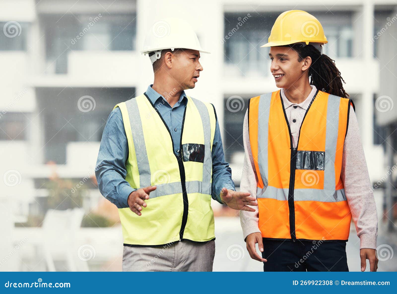 Teamwork, Architecture and Talking with People on Construction Site for ...