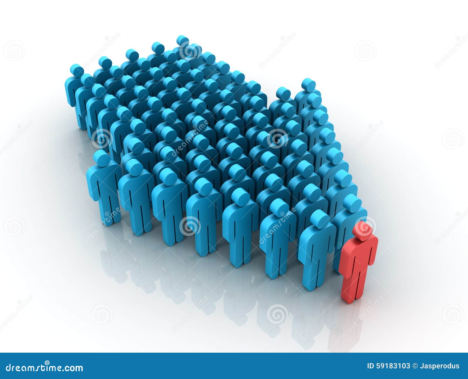 Teamwork Arrow stock illustration. Illustration of individual - 59183103