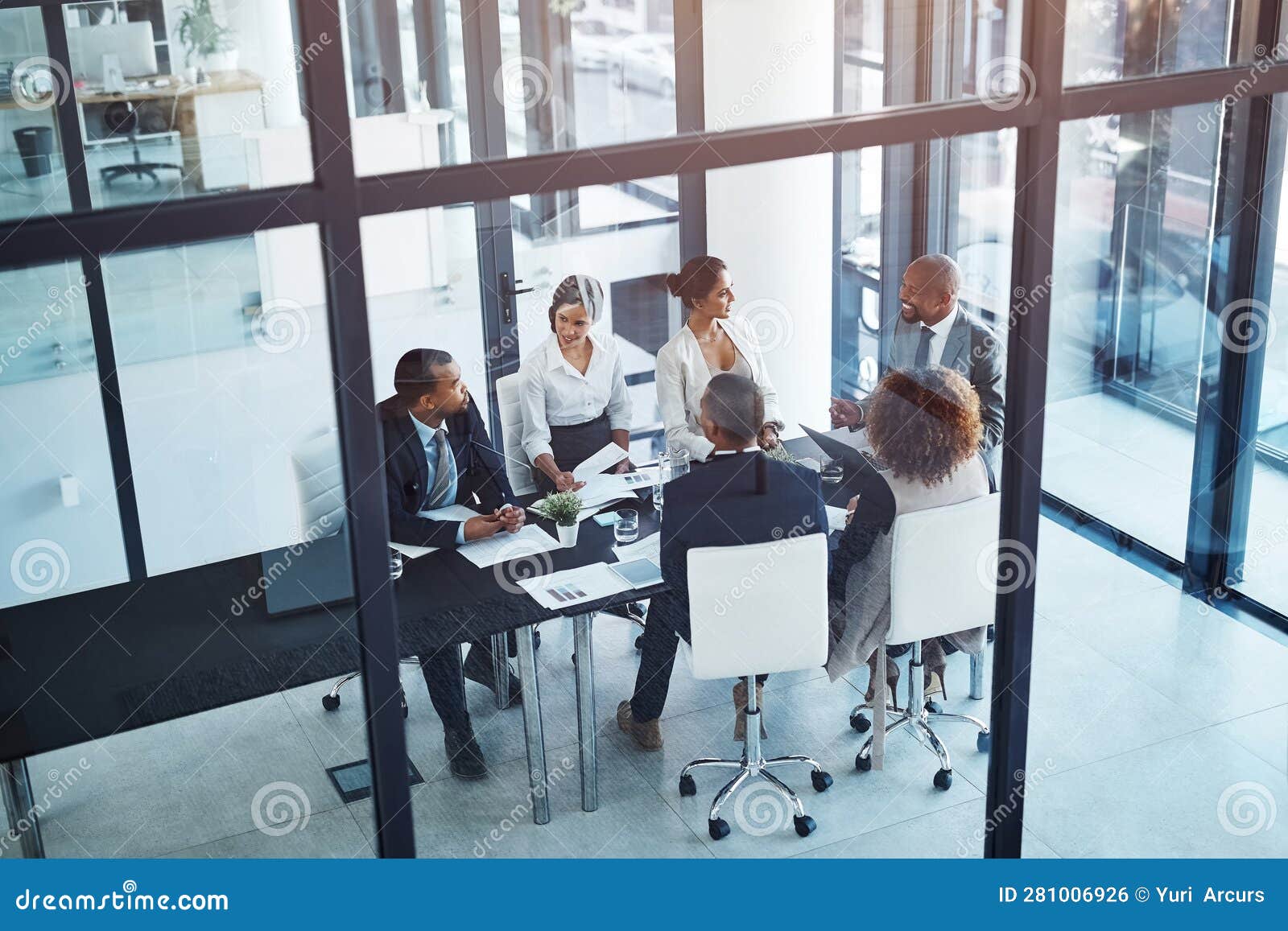 Teamwork is the Backbone of Successful Business. a Team of ...