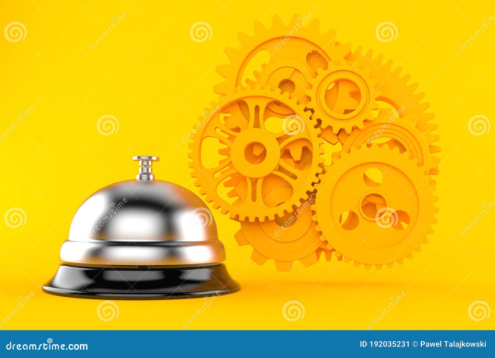 Teamwork Background With Green Light Royalty-Free Cartoon ...