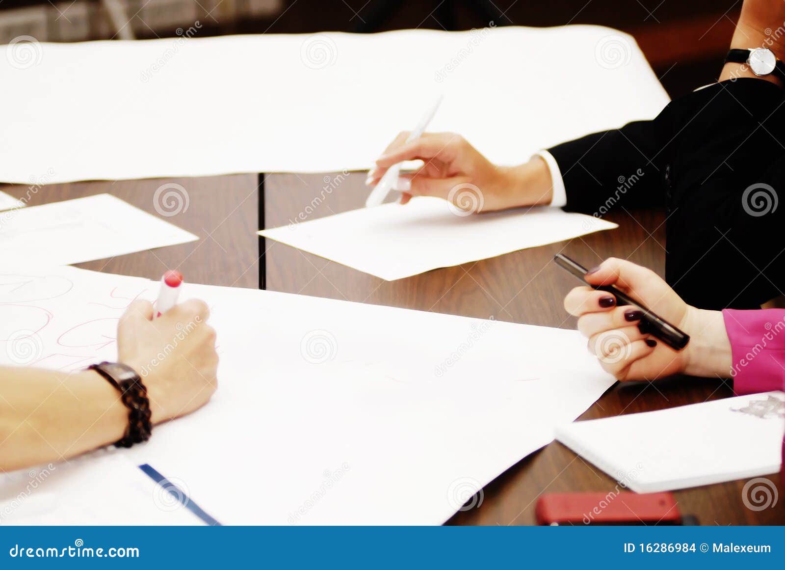Teamwork Brain Storm at Meeting Stock Photo - Image of search ...