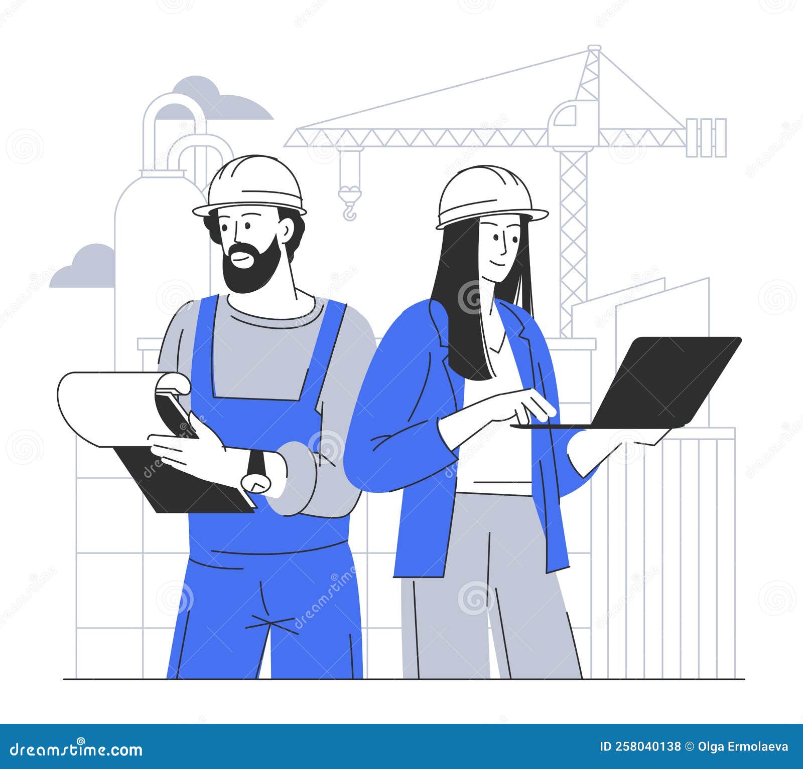 Teamwork Business Collection Stock Vector - Illustration of team, civil ...