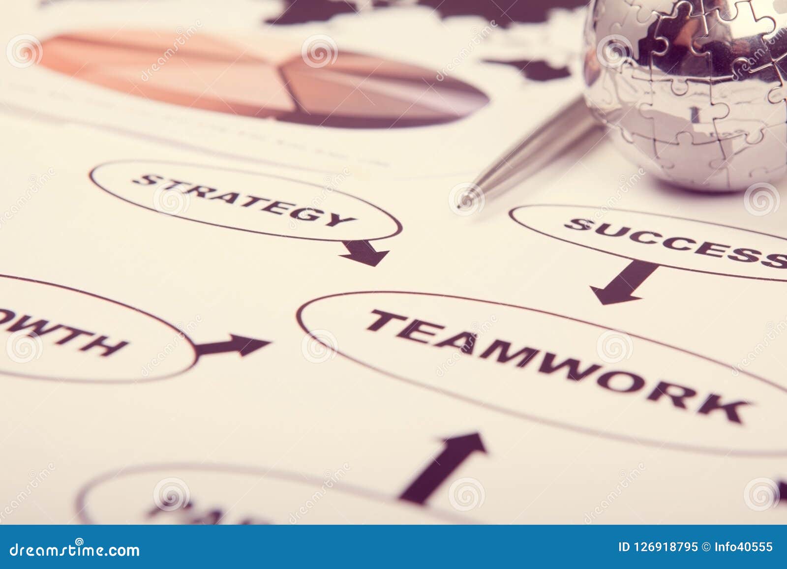 Teamwork business concept stock image. Image of beginnings - 126918795