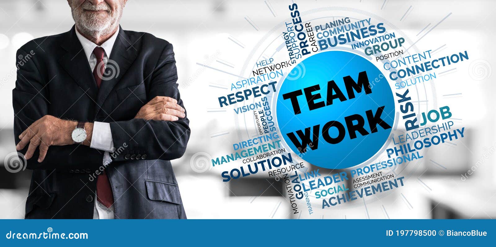 Teamwork and Business Human Resources Concept Stock Photo - Image of ...