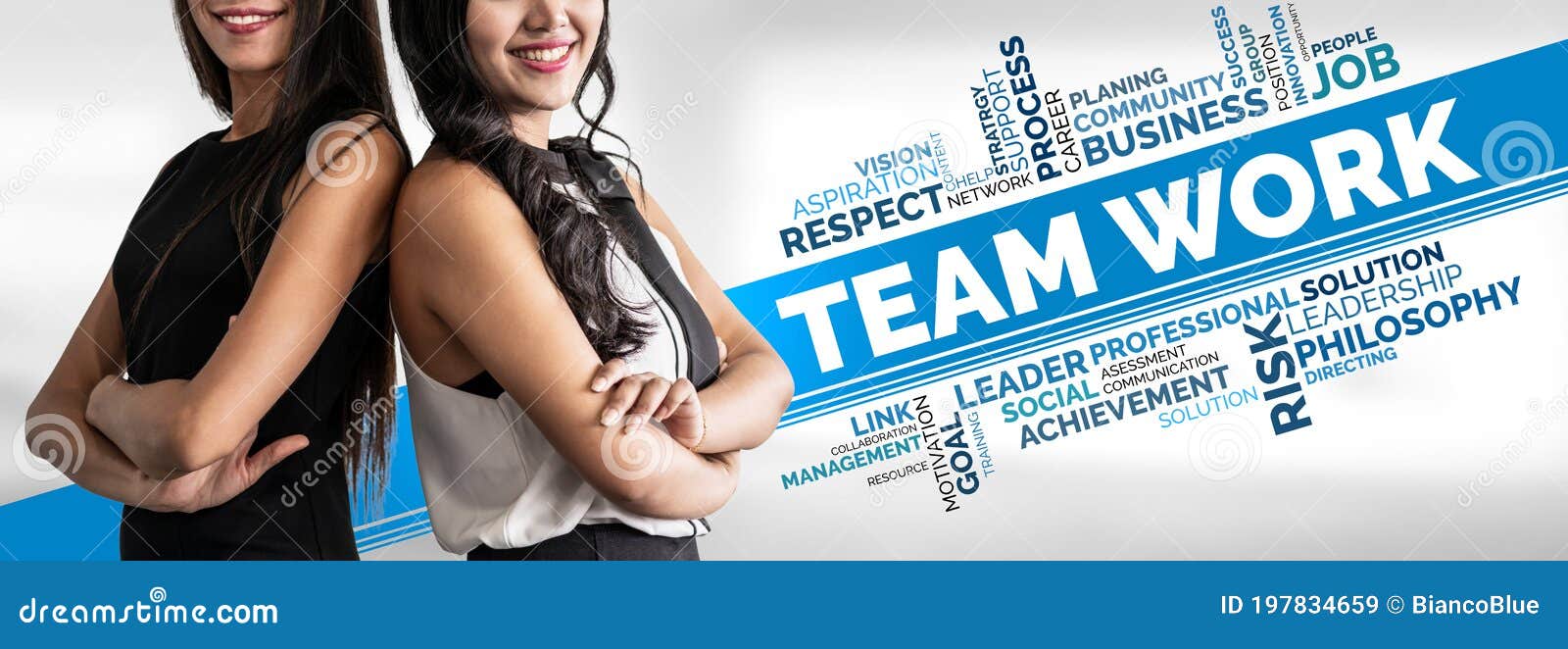 Teamwork and Business Human Resources Concept Stock Image - Image of ...