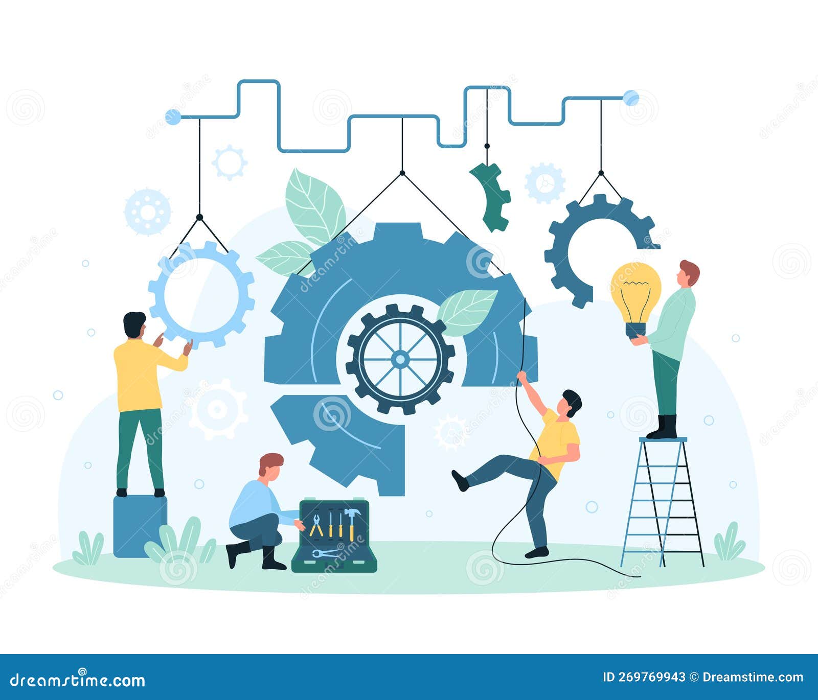 Teamwork for Business Improvement, Tiny People Work with System ...