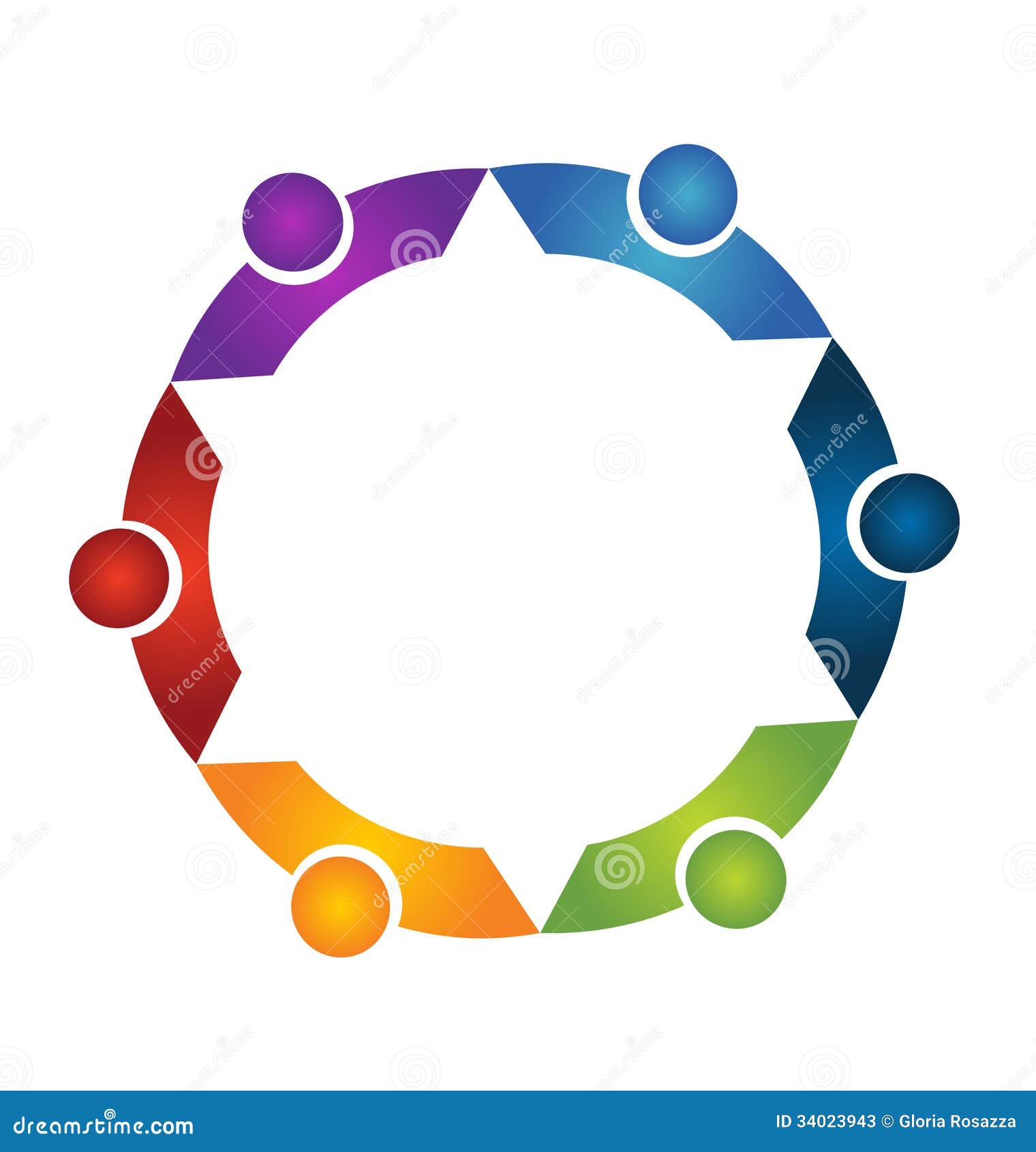 Teamwork Business People Logo Stock Vector - Illustration of group ...