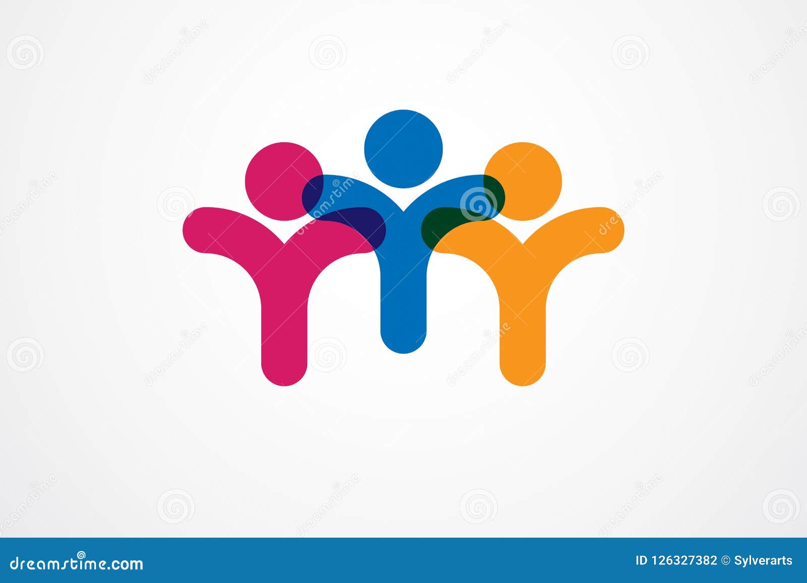 Teamwork Businessman Unity and Cooperation Concept Created with Stock ...