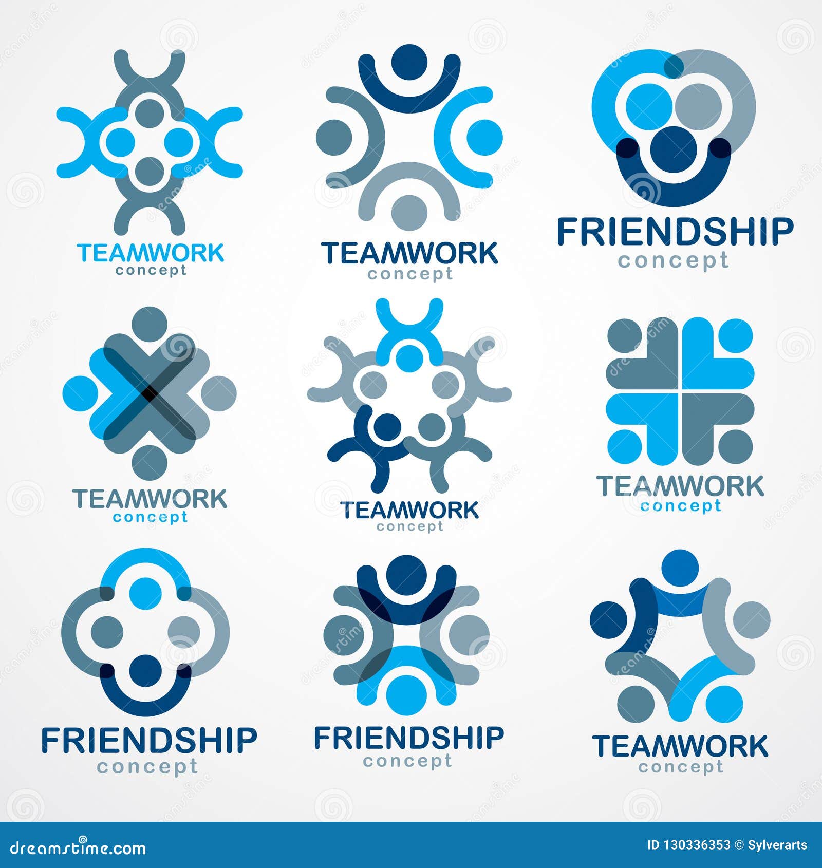 Teamwork Businessman Unity and Cooperation Concepts Created with Stock ...