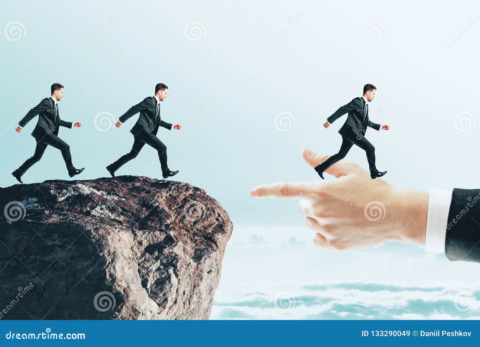 Teamwork and Challenge Concept Stock Image - Image of people, abstract ...