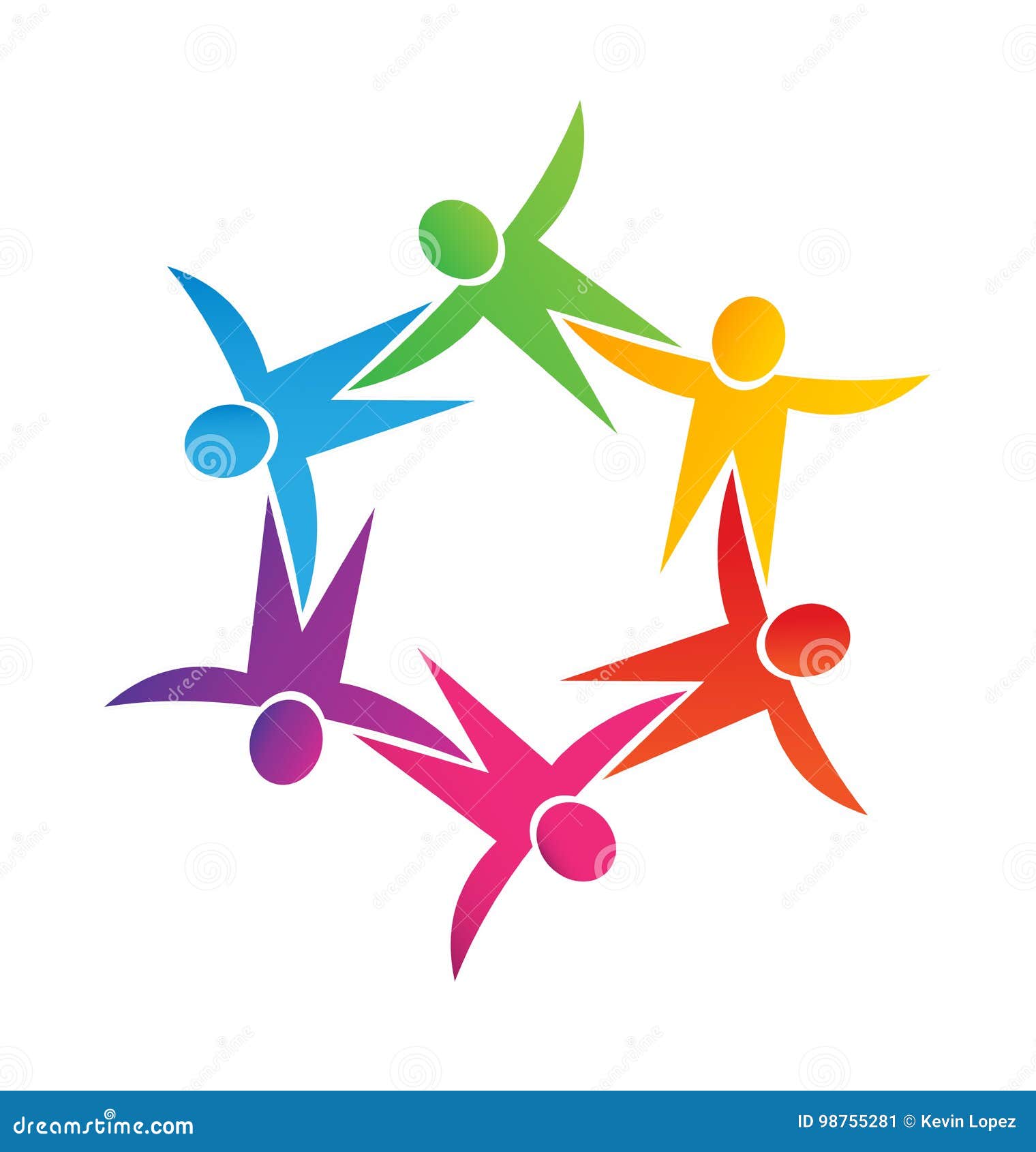 Teamwork Children Star Group, School Activities, Vector Logo ...