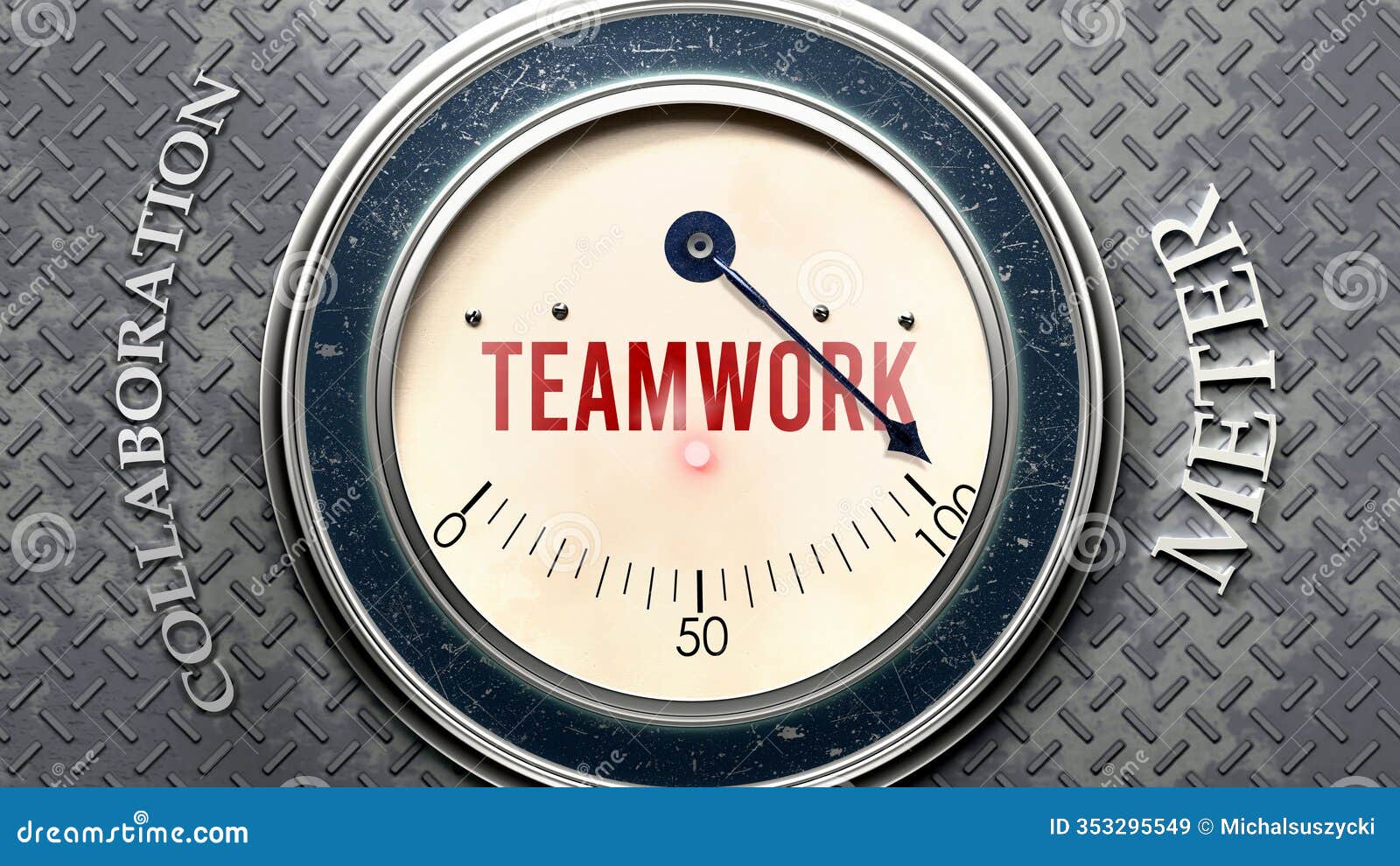 Teamwork and Collaboration that is Hitting a Full Scale, Showing a Very ...