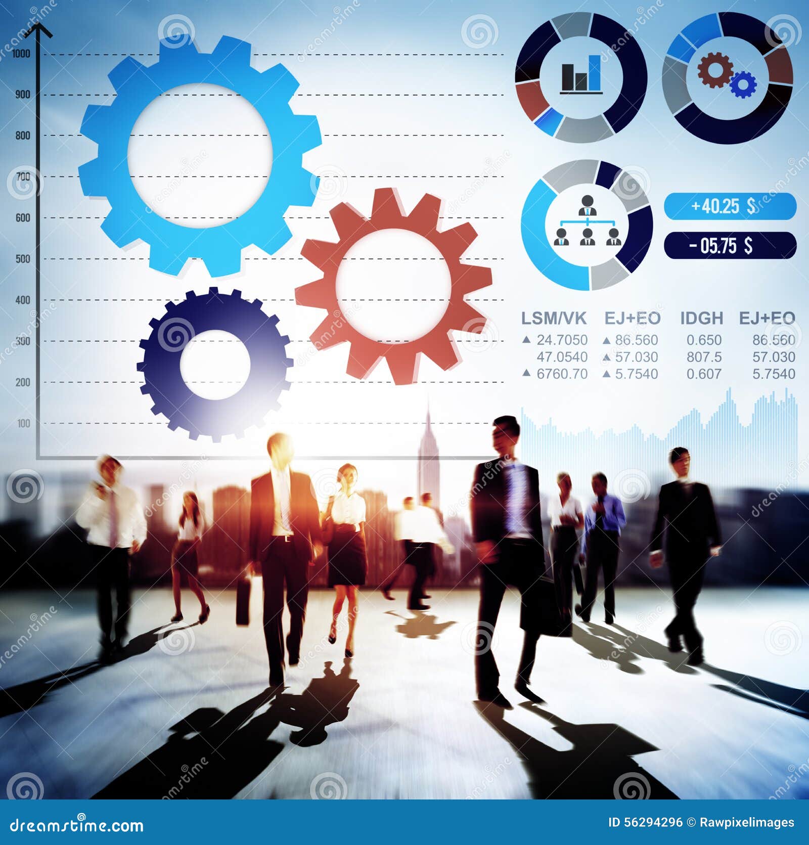 Teamwork Collaboration Strategy Business Marketing Concept Stock Photo ...