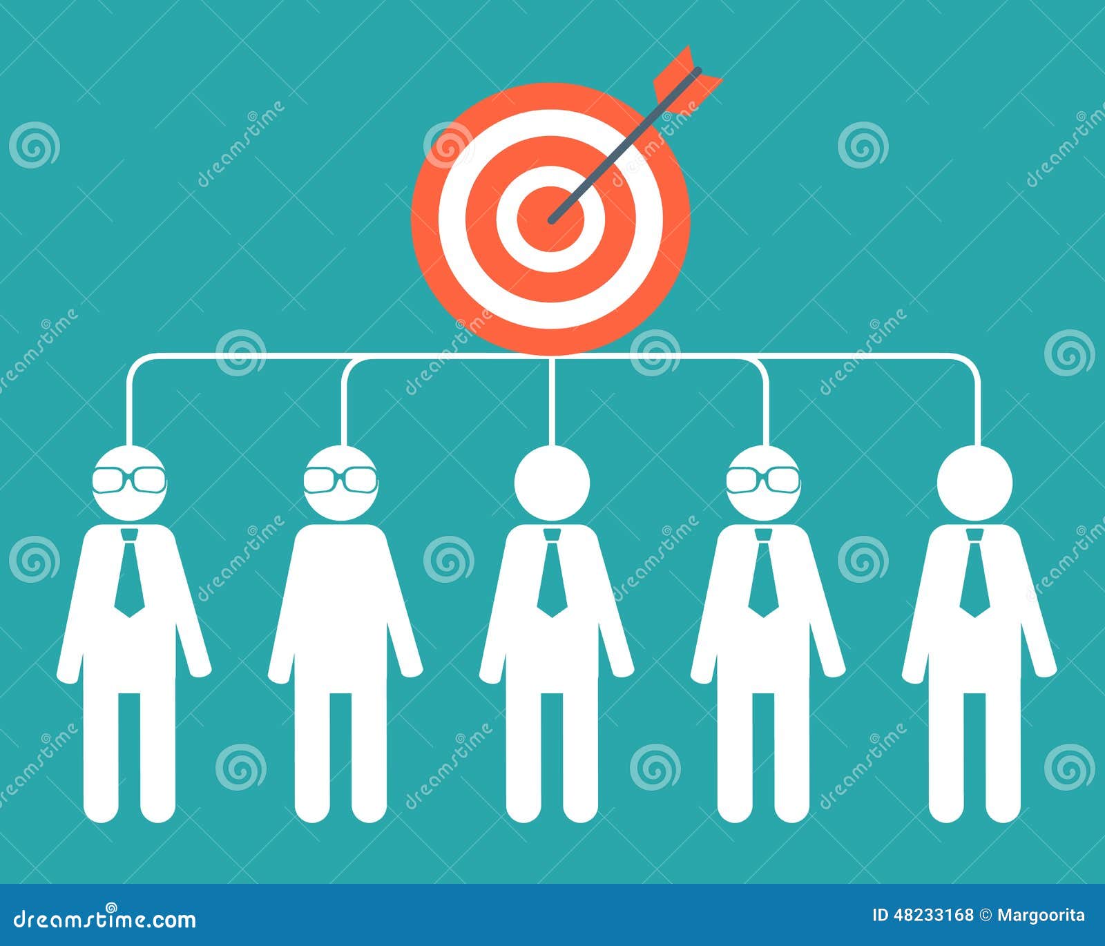 Common Purpose Vision Plan Goal Speedometer Cause 3d Illustration Stock ...