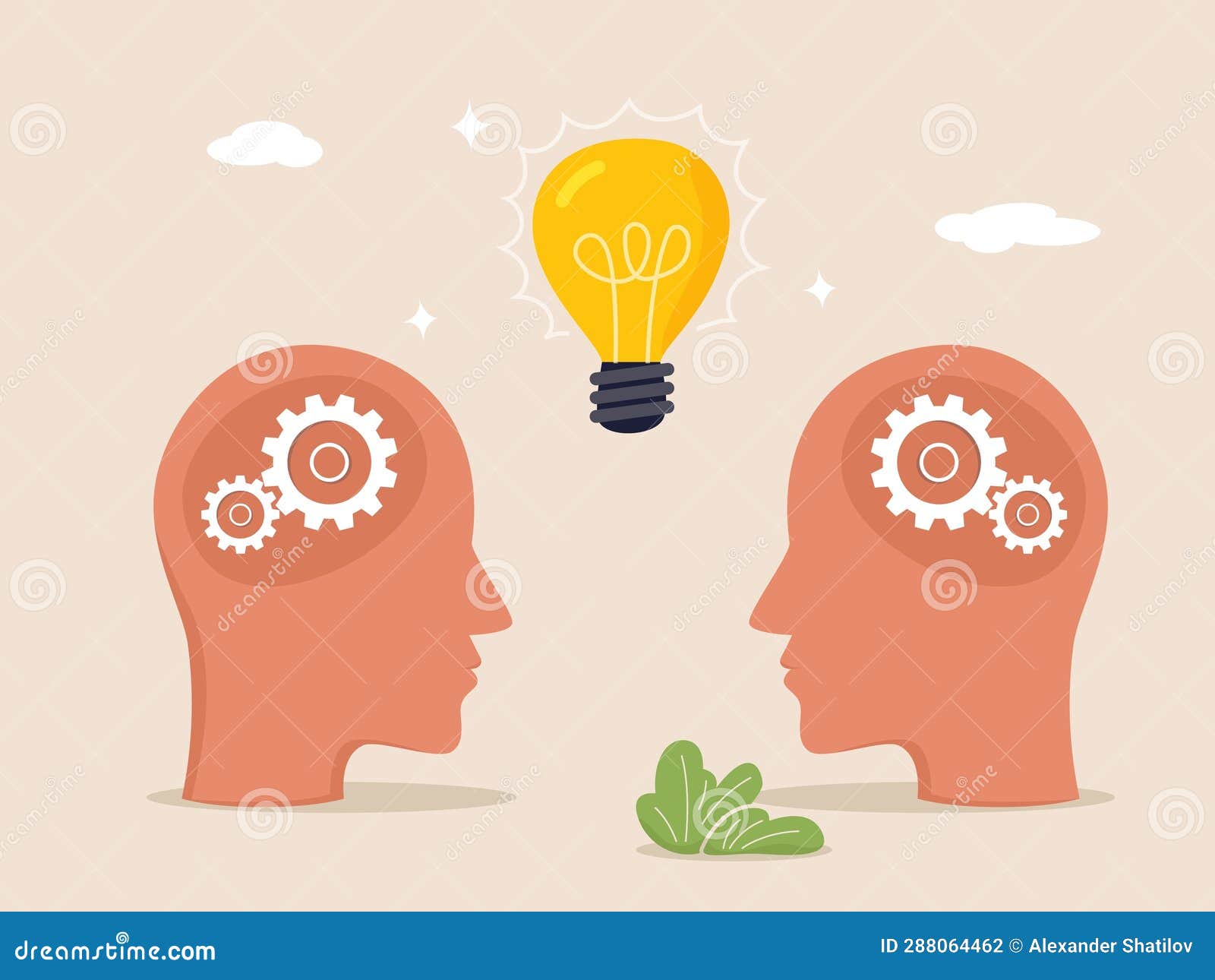 Teamwork Communication. Companion, Partnership Help Team To Get ...