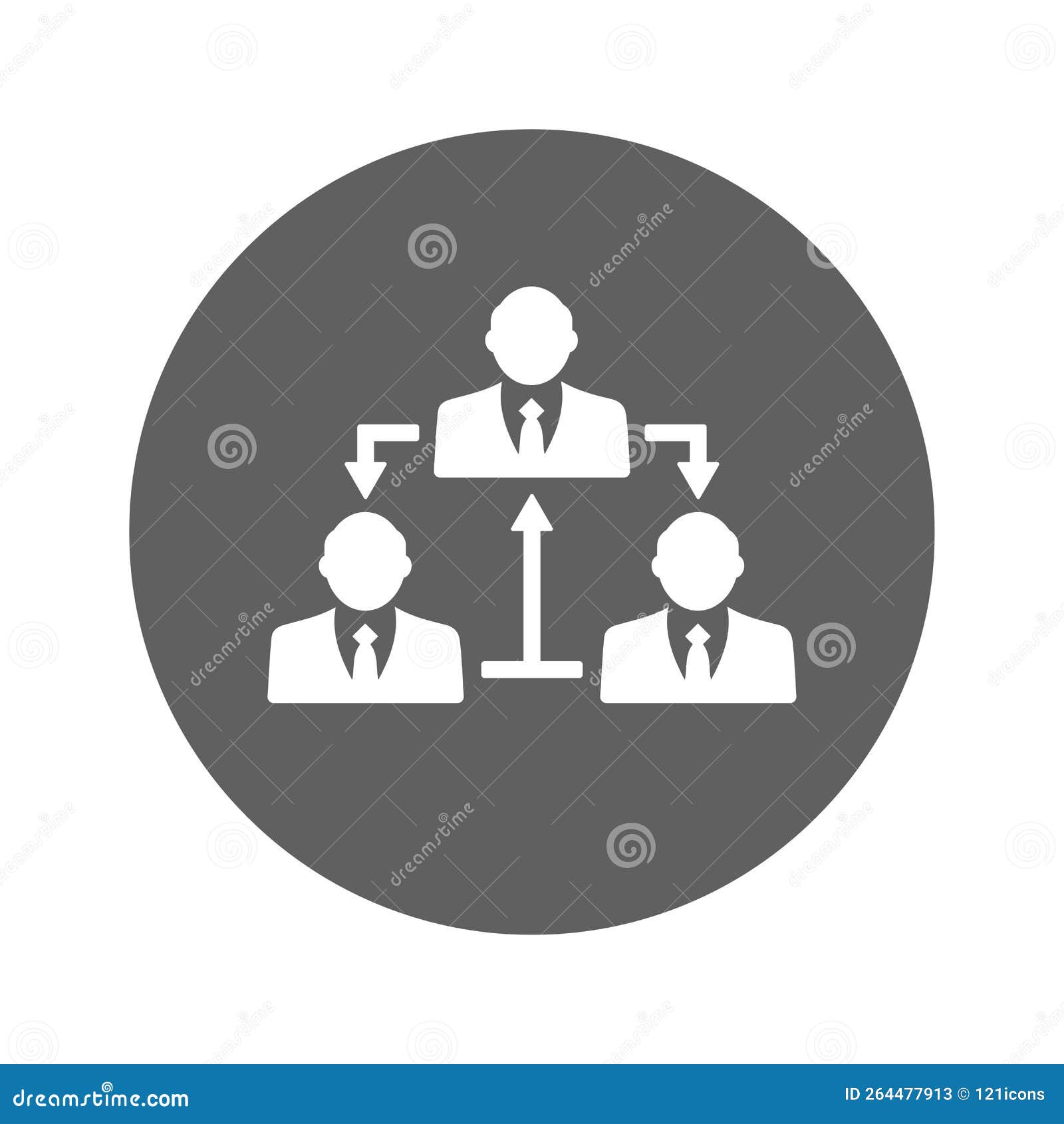 Teamwork Communication Icon Stock Illustration - Illustration of ...