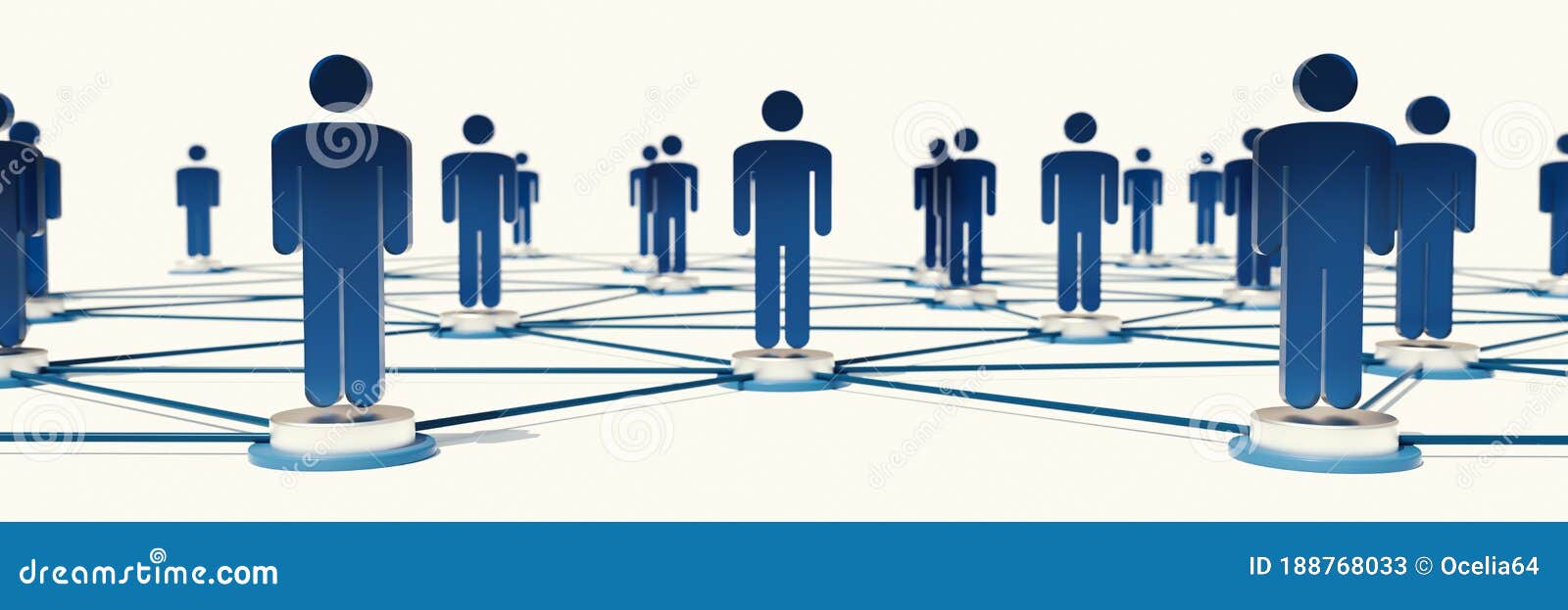 Teamwork and Community Concept Banner Stock Illustration - Illustration ...