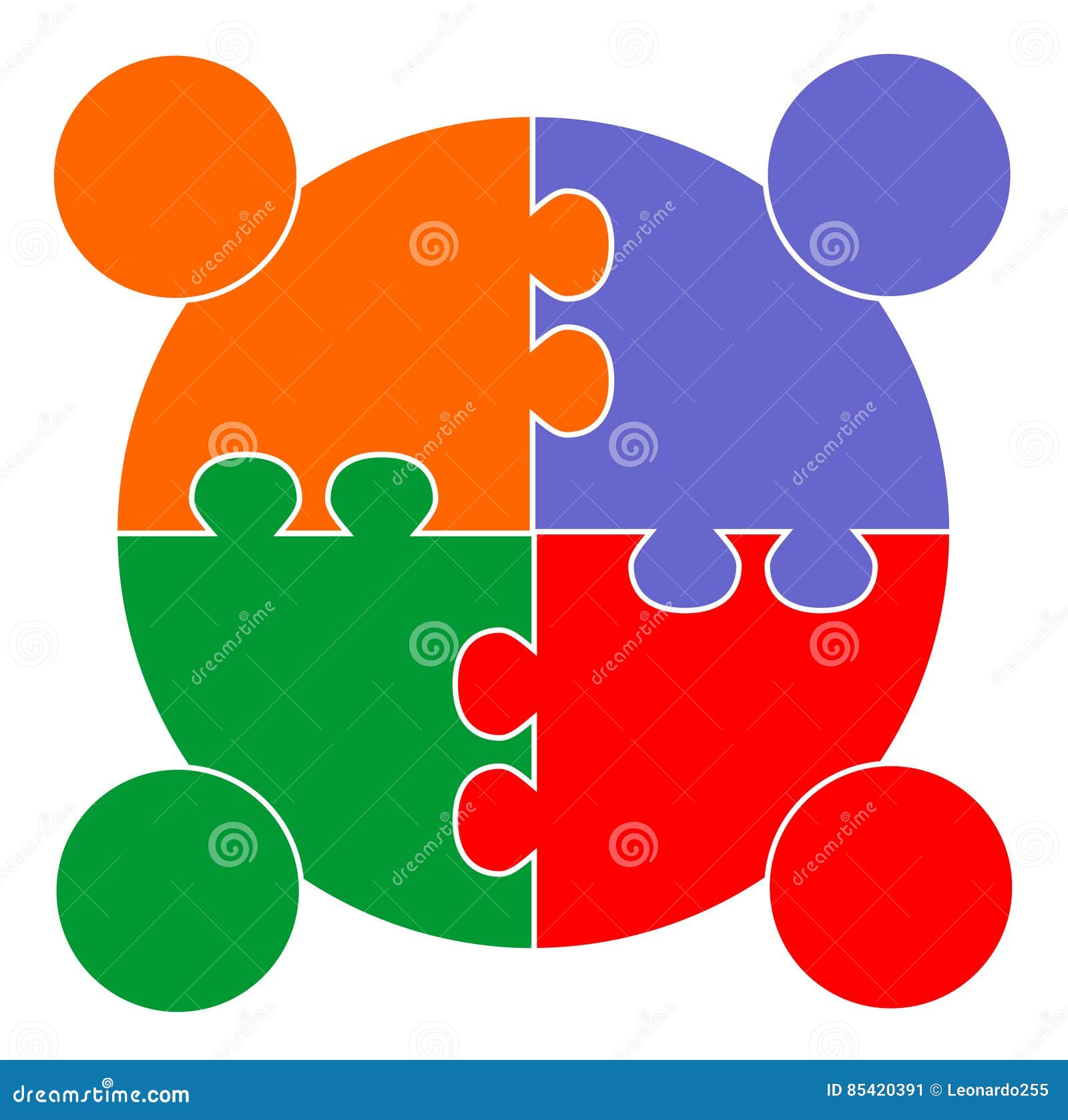 Teamwork Community Connection Stock Vector - Illustration of friendship ...