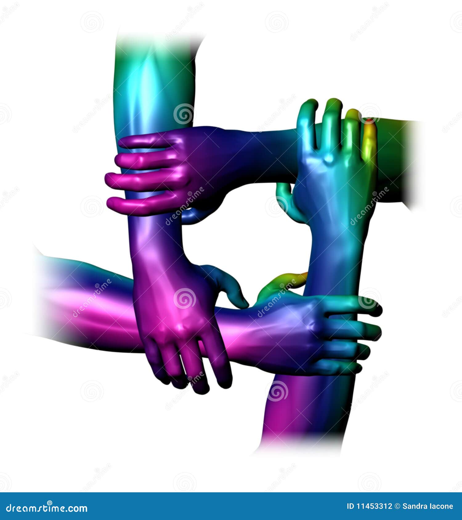 Teamwork concept stock vector. Illustration of background - 11453312