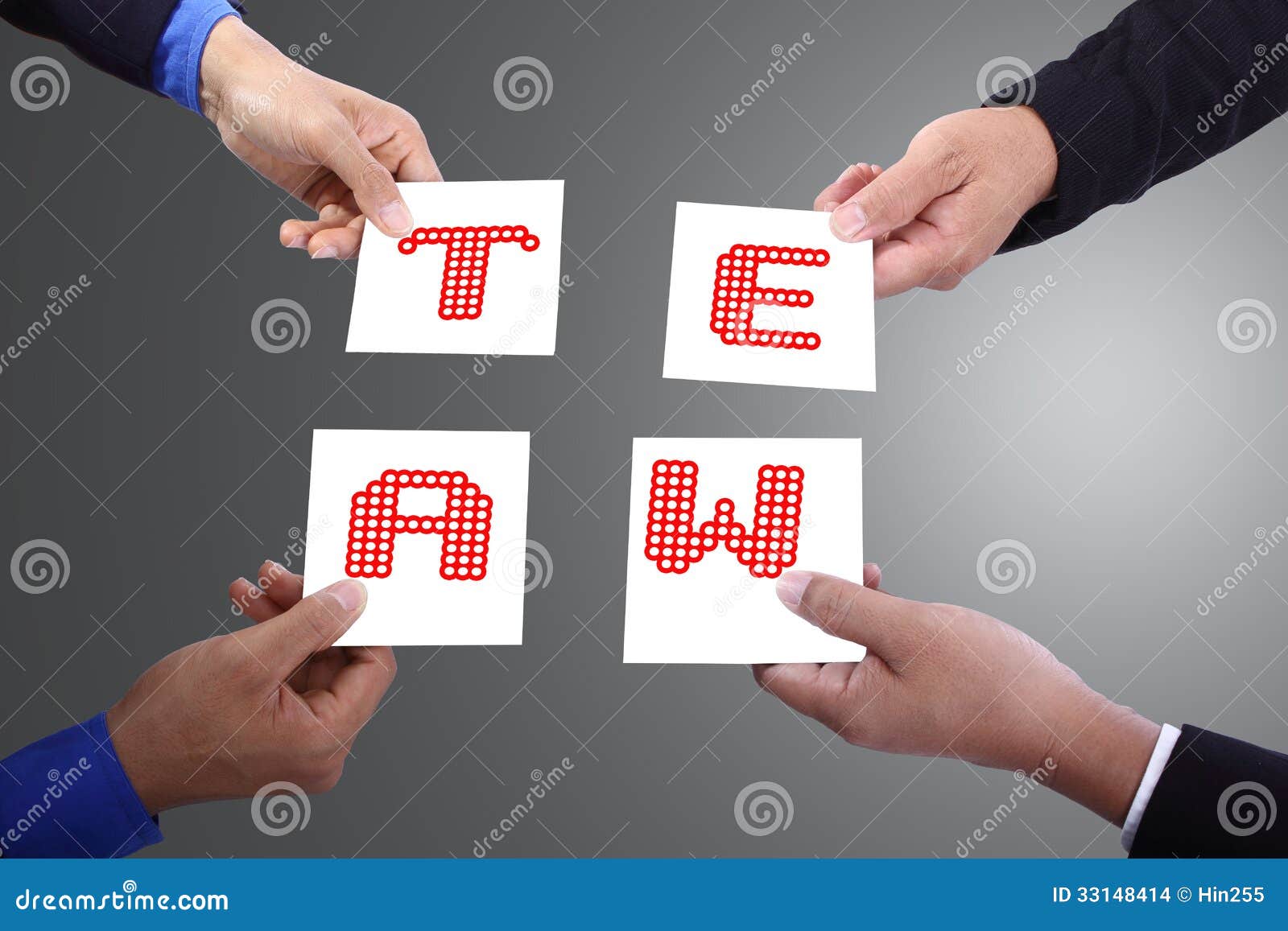 Teamwork concept stock photo. Image of union, business - 33148414