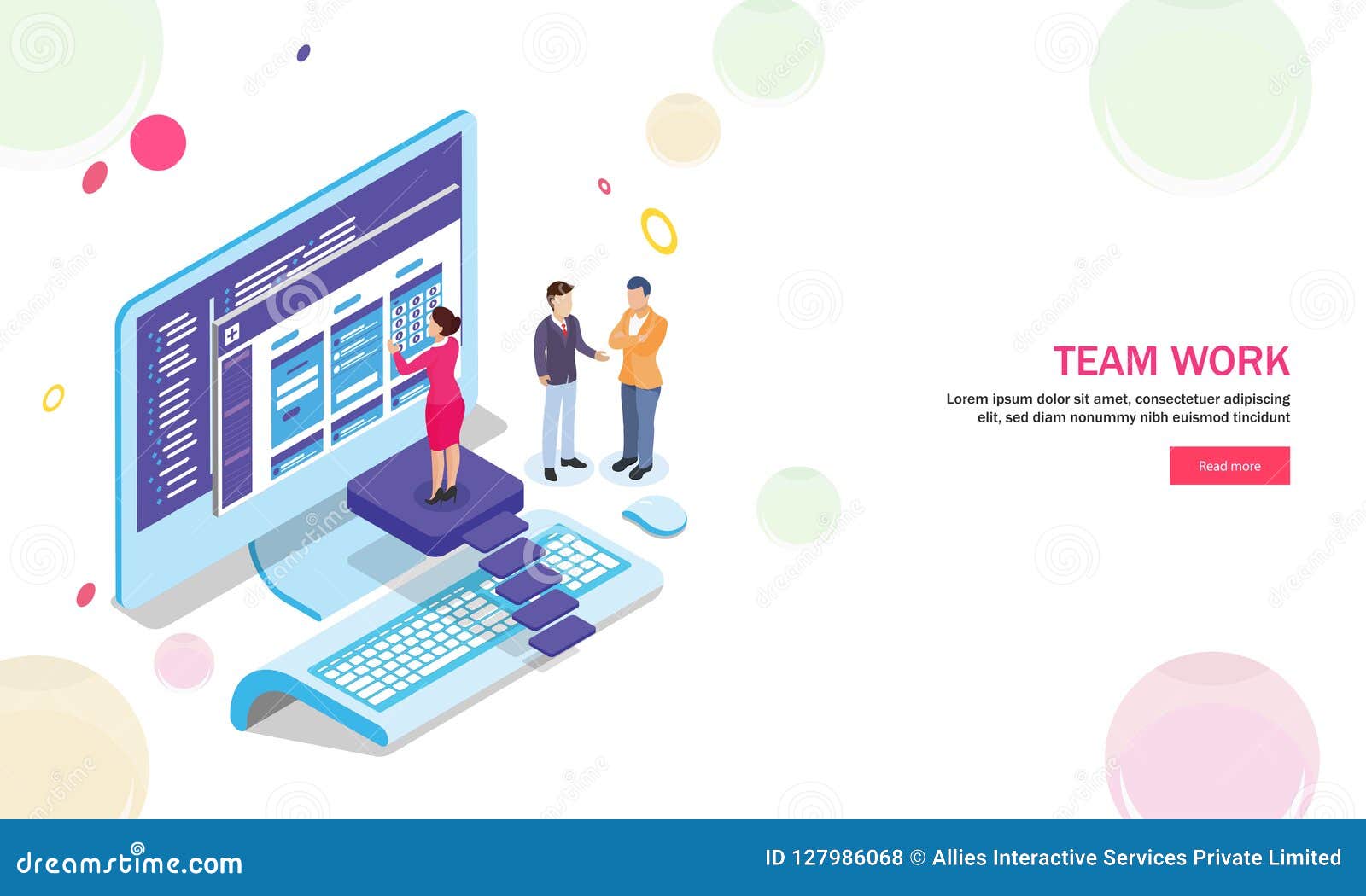 Teamwork Responsive Stock Illustrations – 3,054 Teamwork Responsive ...