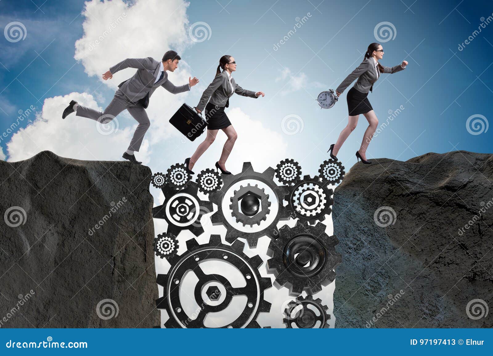 The Teamwork Concept with Business People Stock Image - Image of ... The Teamwork Concept with Business People Stock Image - Image of ...