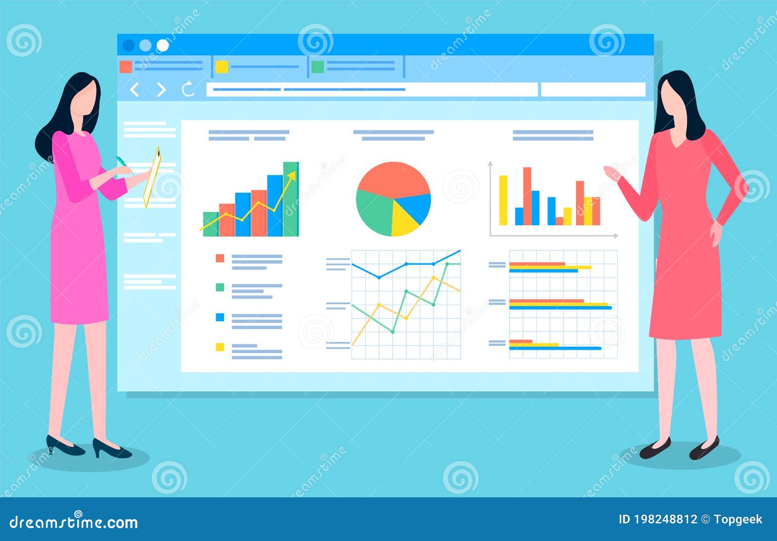 Teamwork Concept, Collaboration and Discussion Graphical Business ...