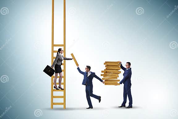 Teamwork Concept with Colleagues Helping Each Other Stock Photo - Image ...