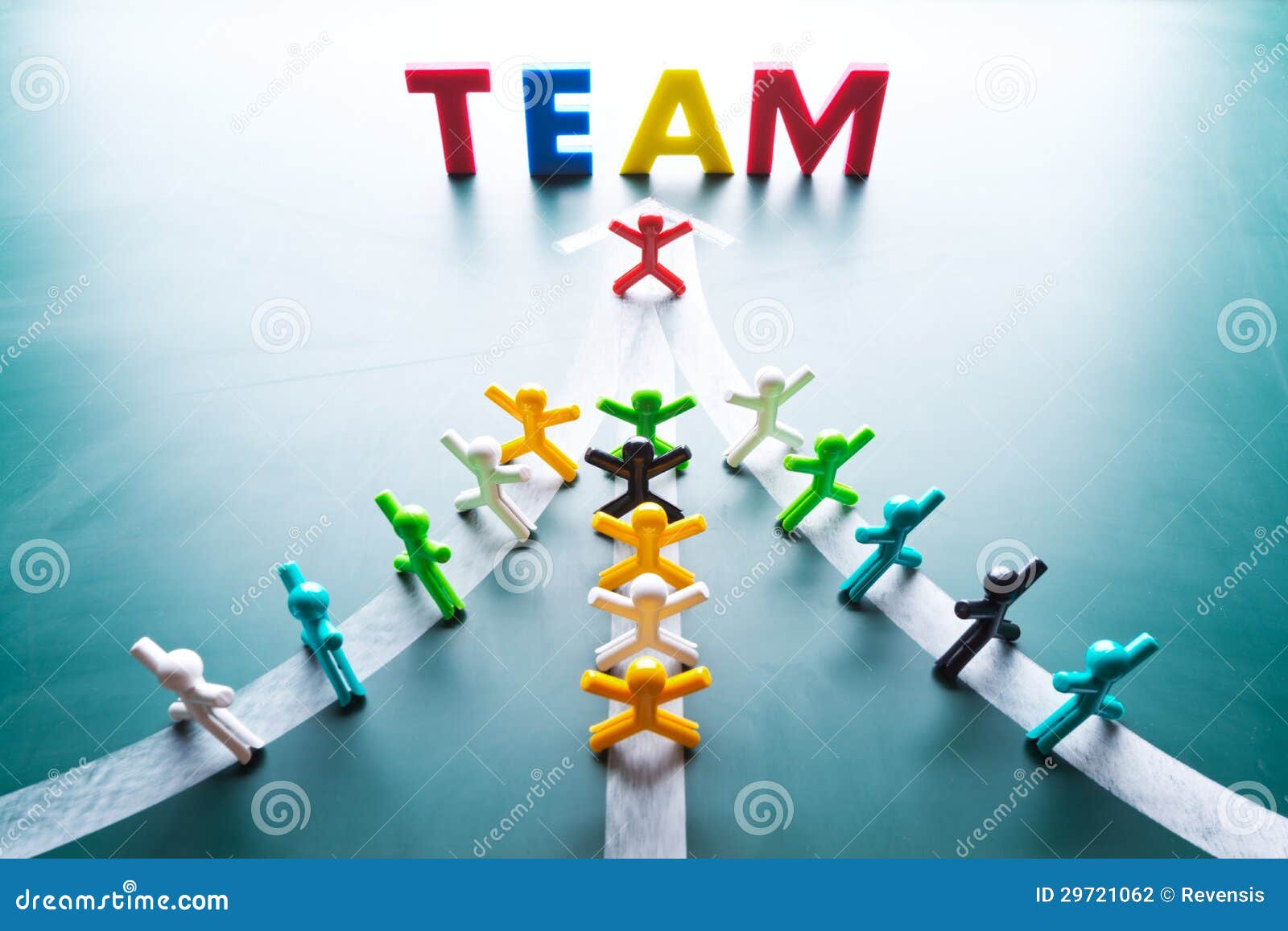 Teamwork concept stock photo. Image of blackboard, direction - 29721062