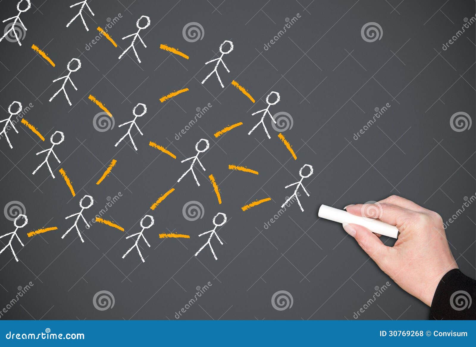 Teamwork concept stock photo. Image of concept, interlinked - 30769268