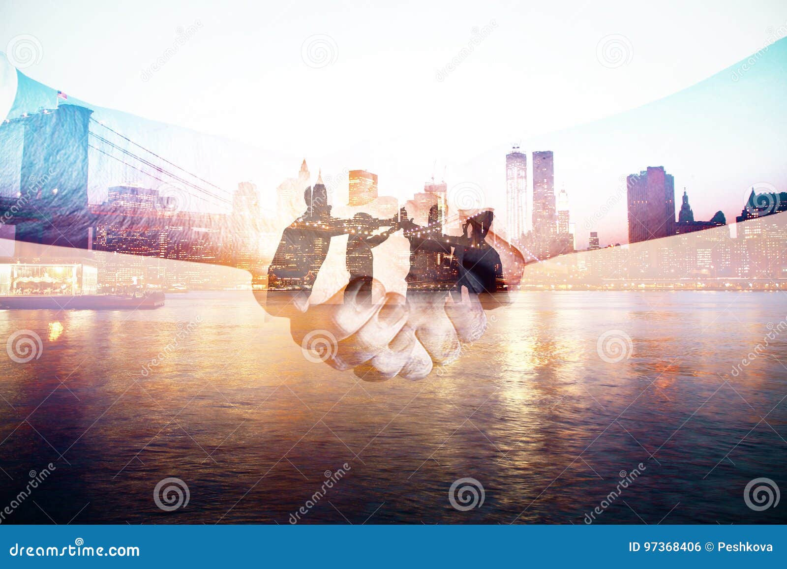 Teamwork concept stock photo. Image of close, modern - 97368406