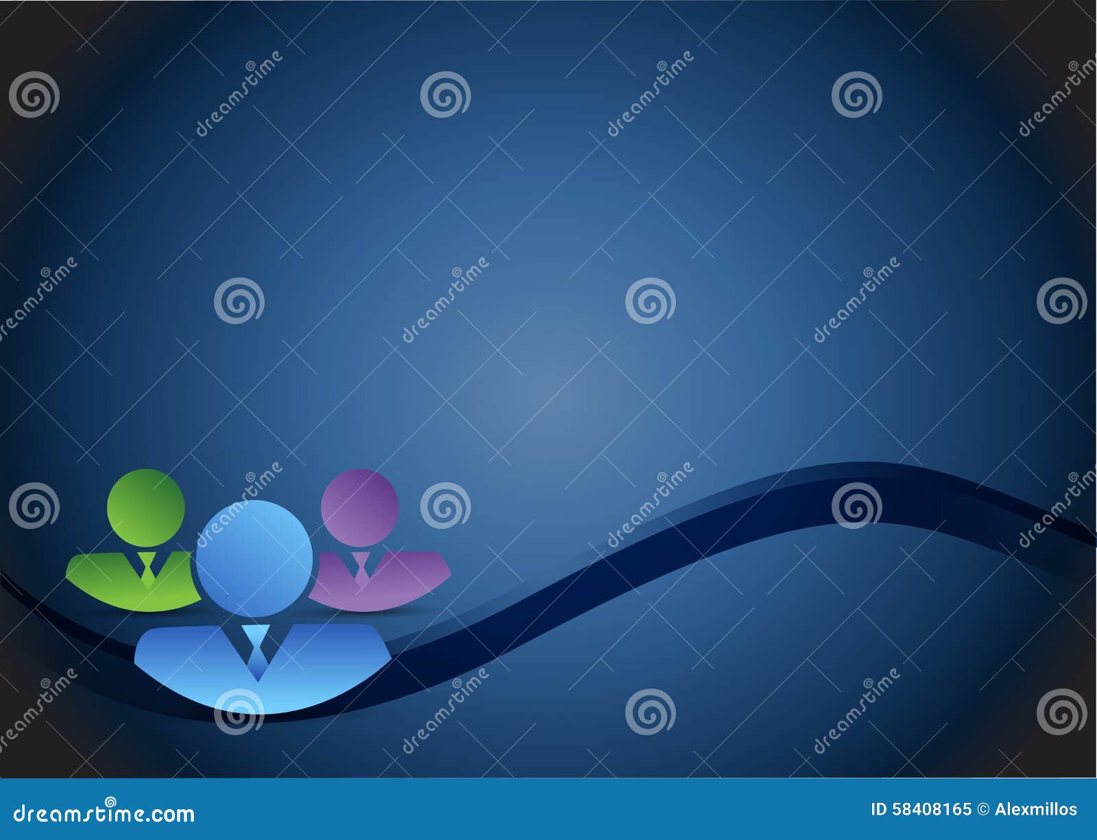 Teamwork Concept Illustration Stock Illustration - Illustration of ...