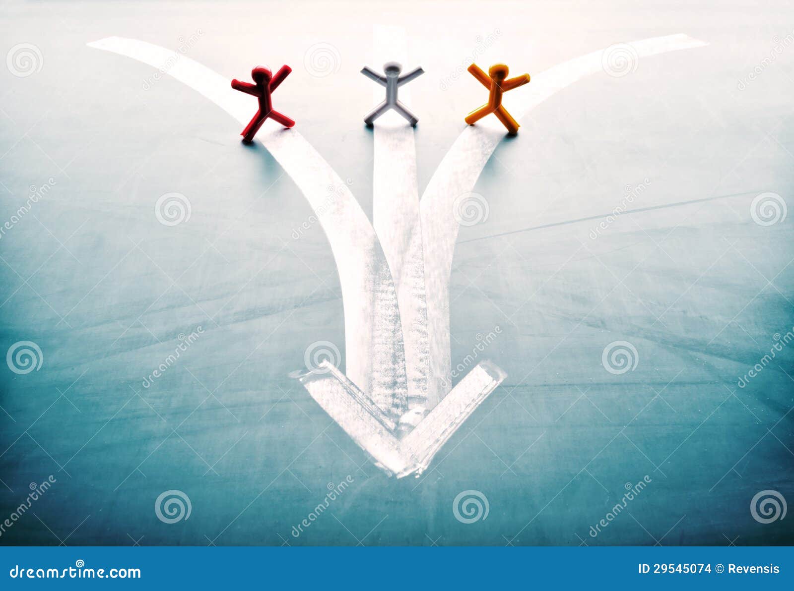 Teamwork Concept, People with the Same Goal Stock Photo - Image of ...
