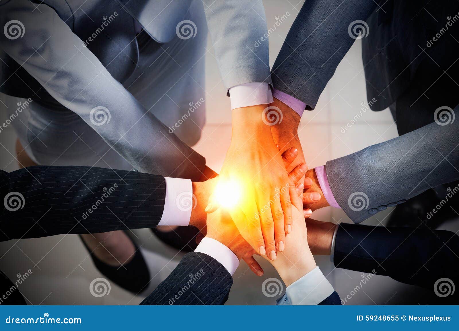 Teamwork concept stock image. Image of agreement, communication - 59248655