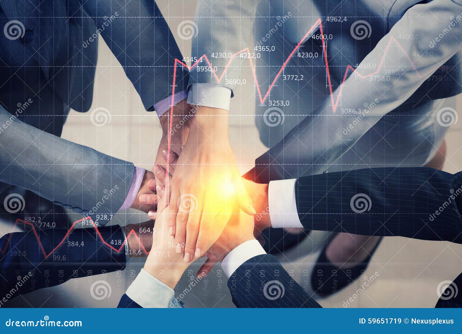 Teamwork concept stock image. Image of business, people - 59651719