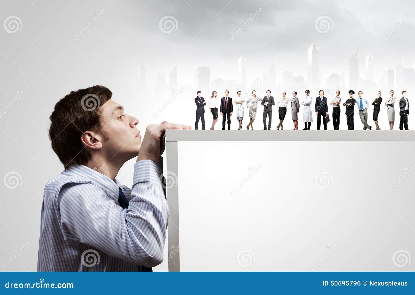 Teamwork concept stock photo. Image of staff, manager - 50695796