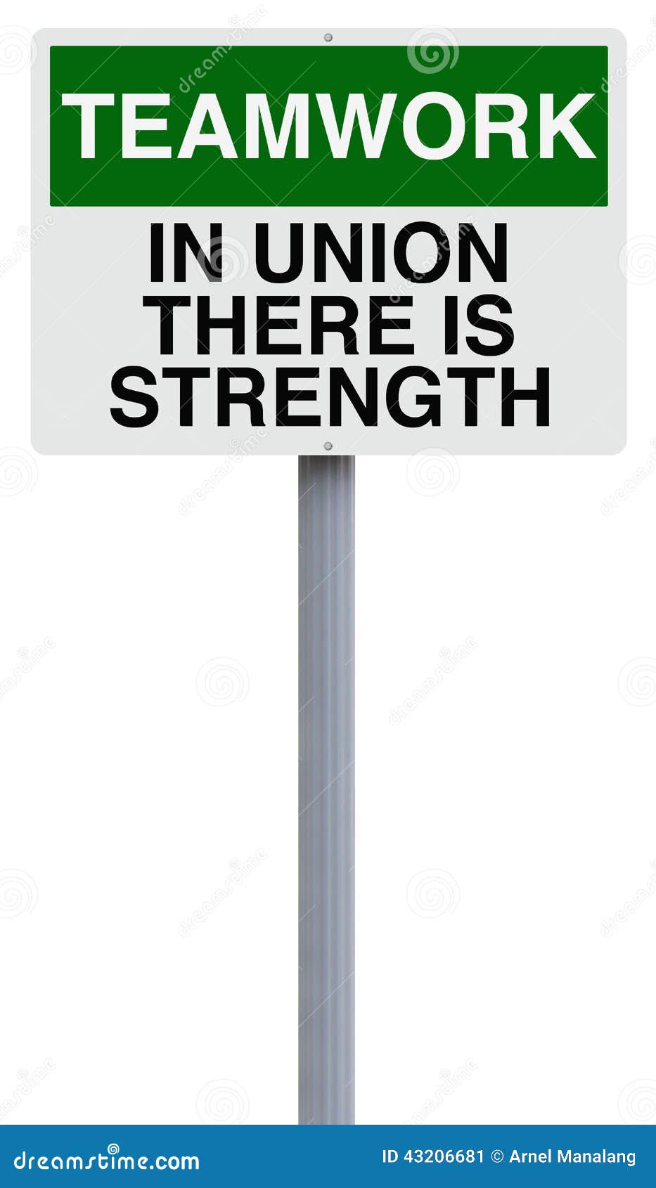 Teamwork stock image. Image of motivational, concept - 43206681