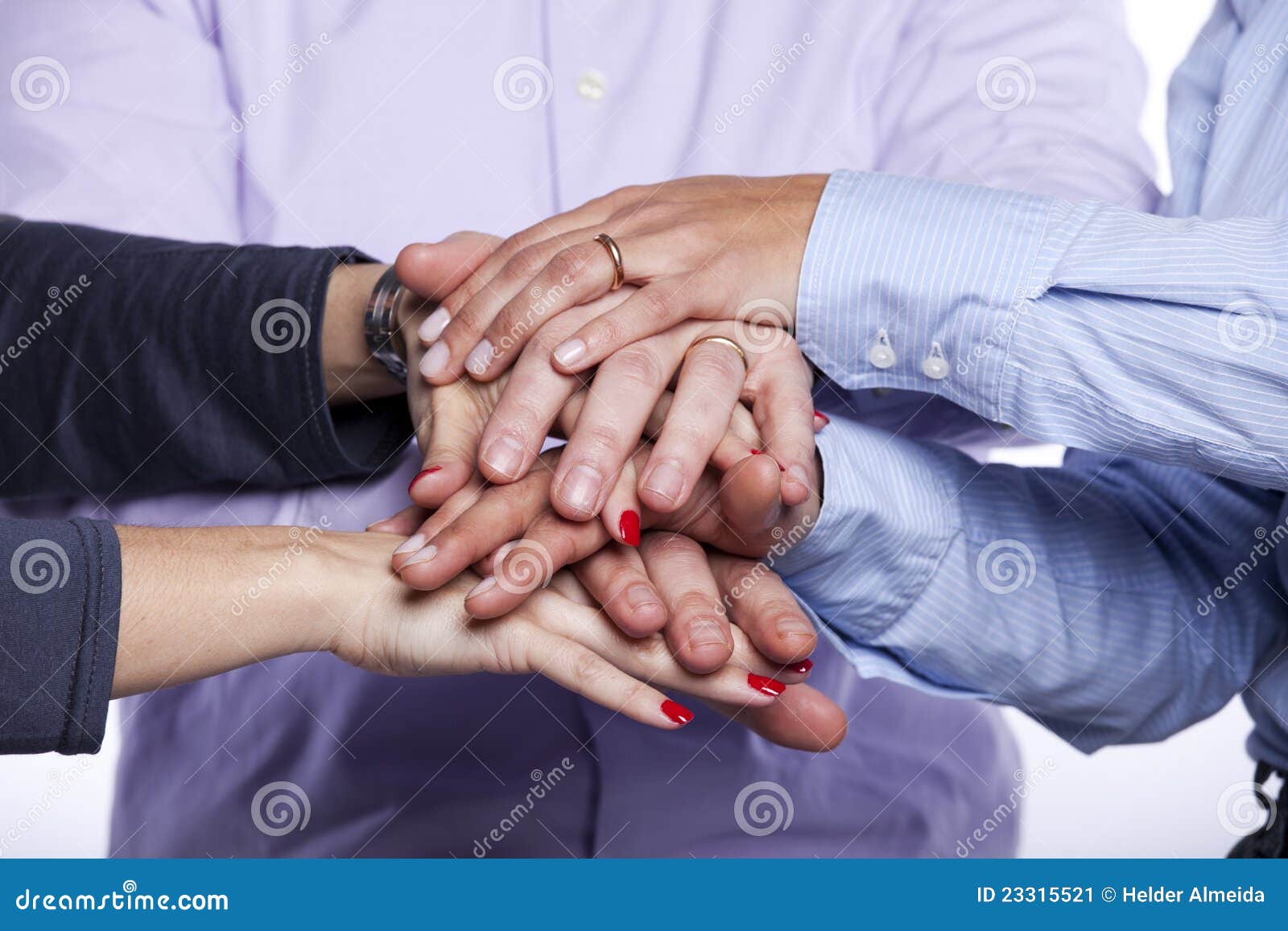 Teamwork cooperation stock image. Image of agree, motivation - 23315521