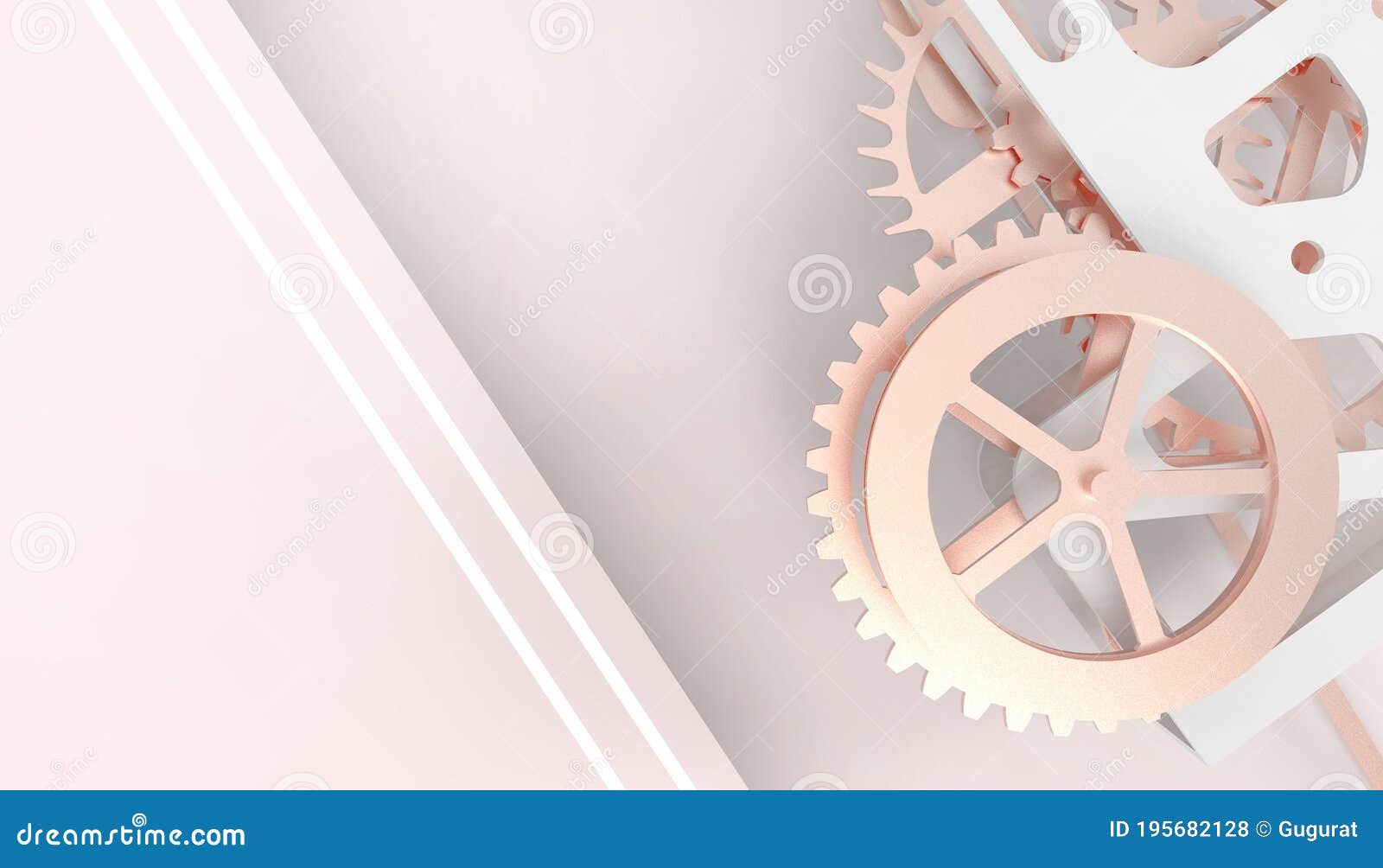 Teamwork Pink Orange Basic Shapes Background Horizontal Royalty-Free ...