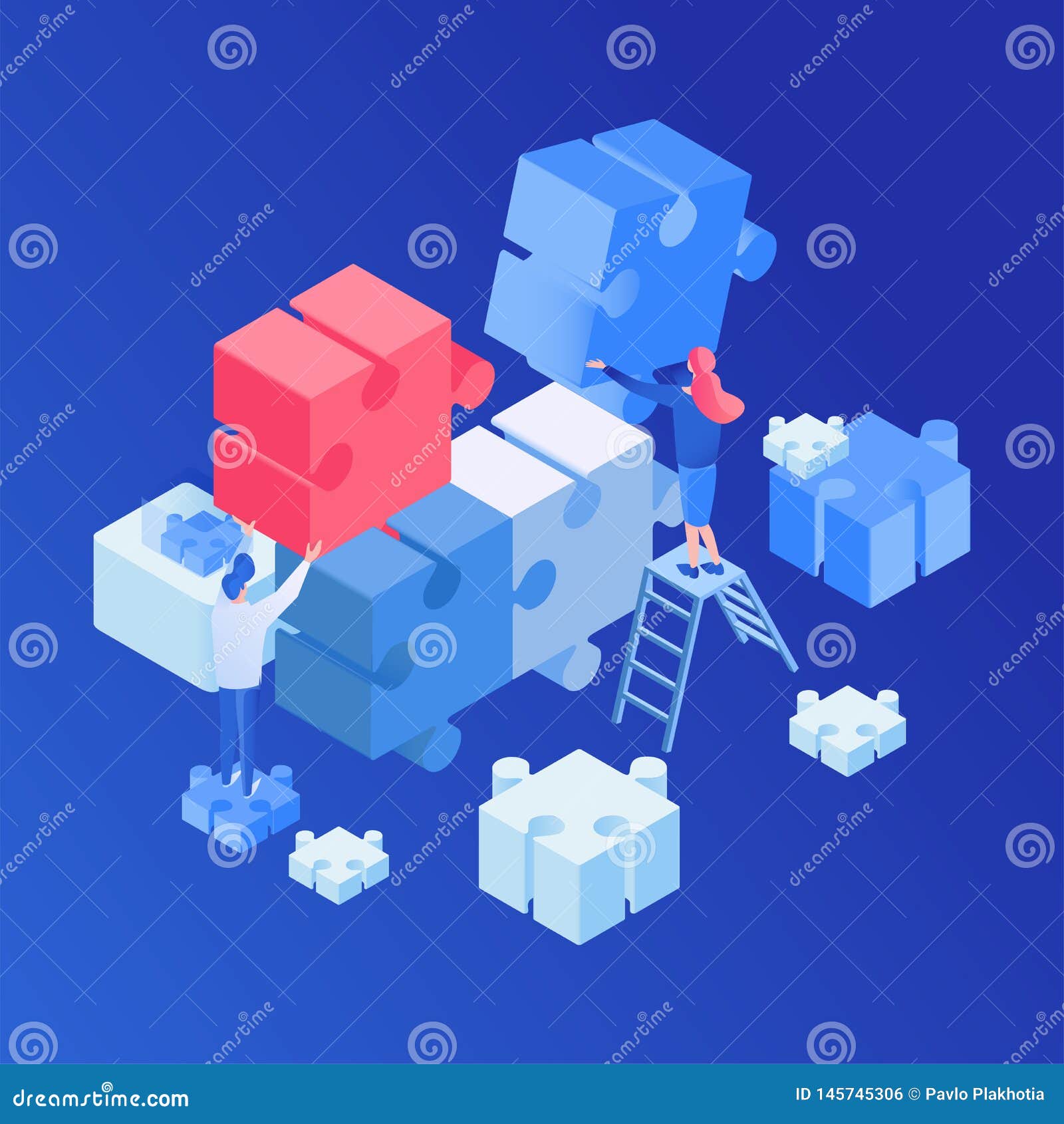 Teamwork Of Creative Designers Working On New Project And Choose Color ...