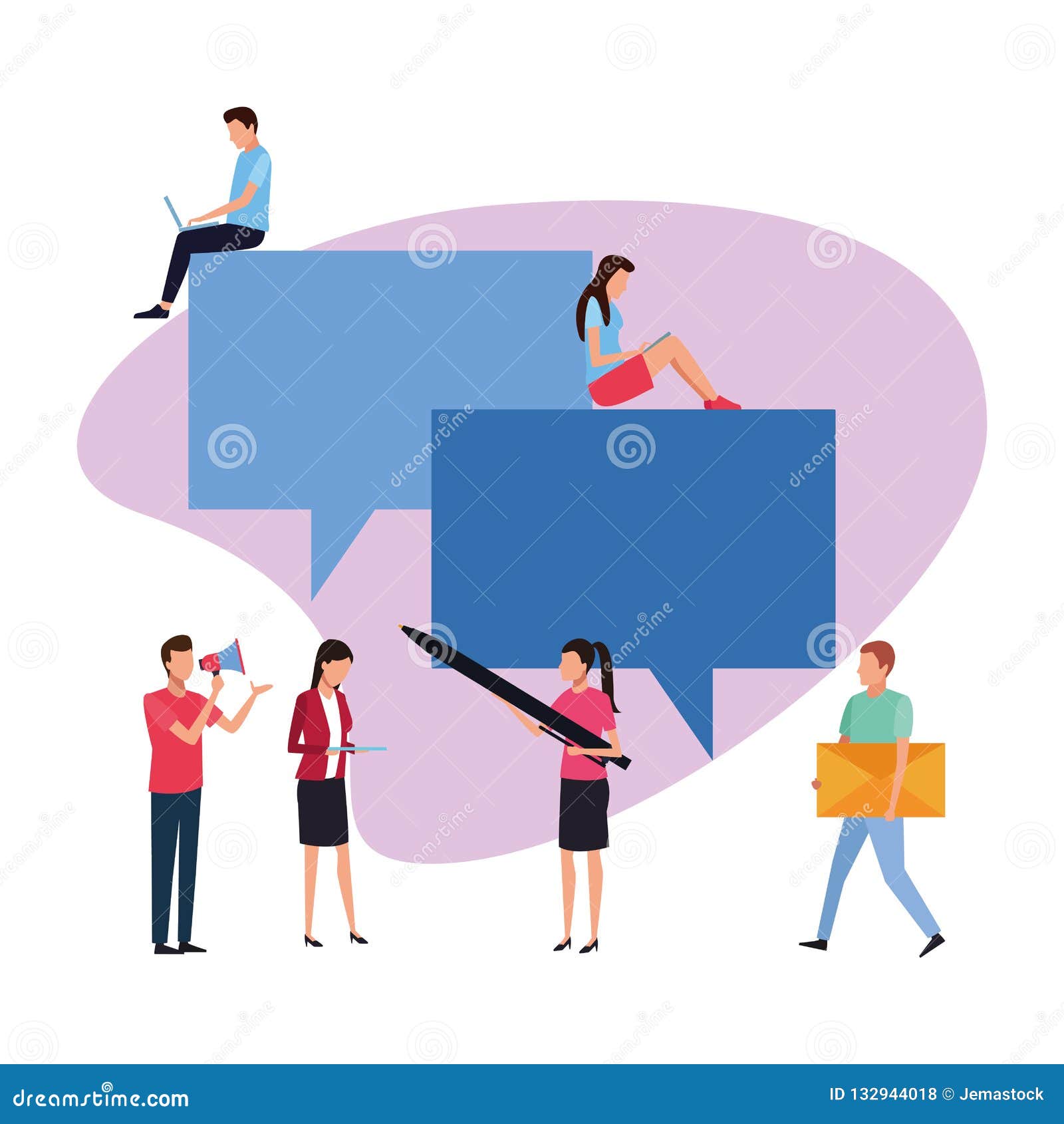 Teamwork creative design stock vector. Illustration of marketing ...