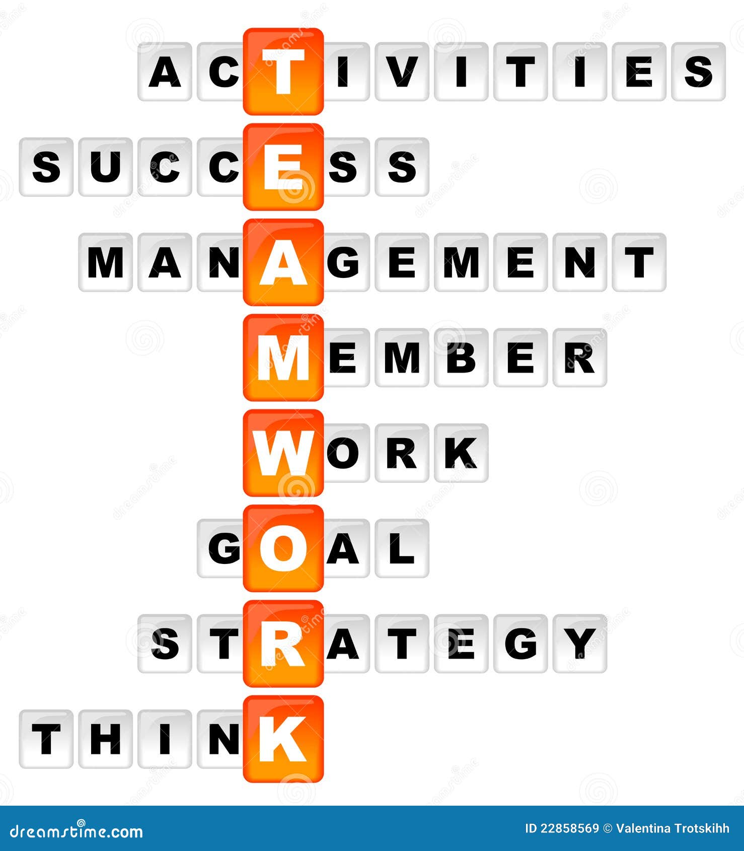 Teamwork Crossword Puzzle Cartoon Vector | CartoonDealer.com #22858569 Teamwork Crossword Puzzle Cartoon Vector | CartoonDealer.com #22858569