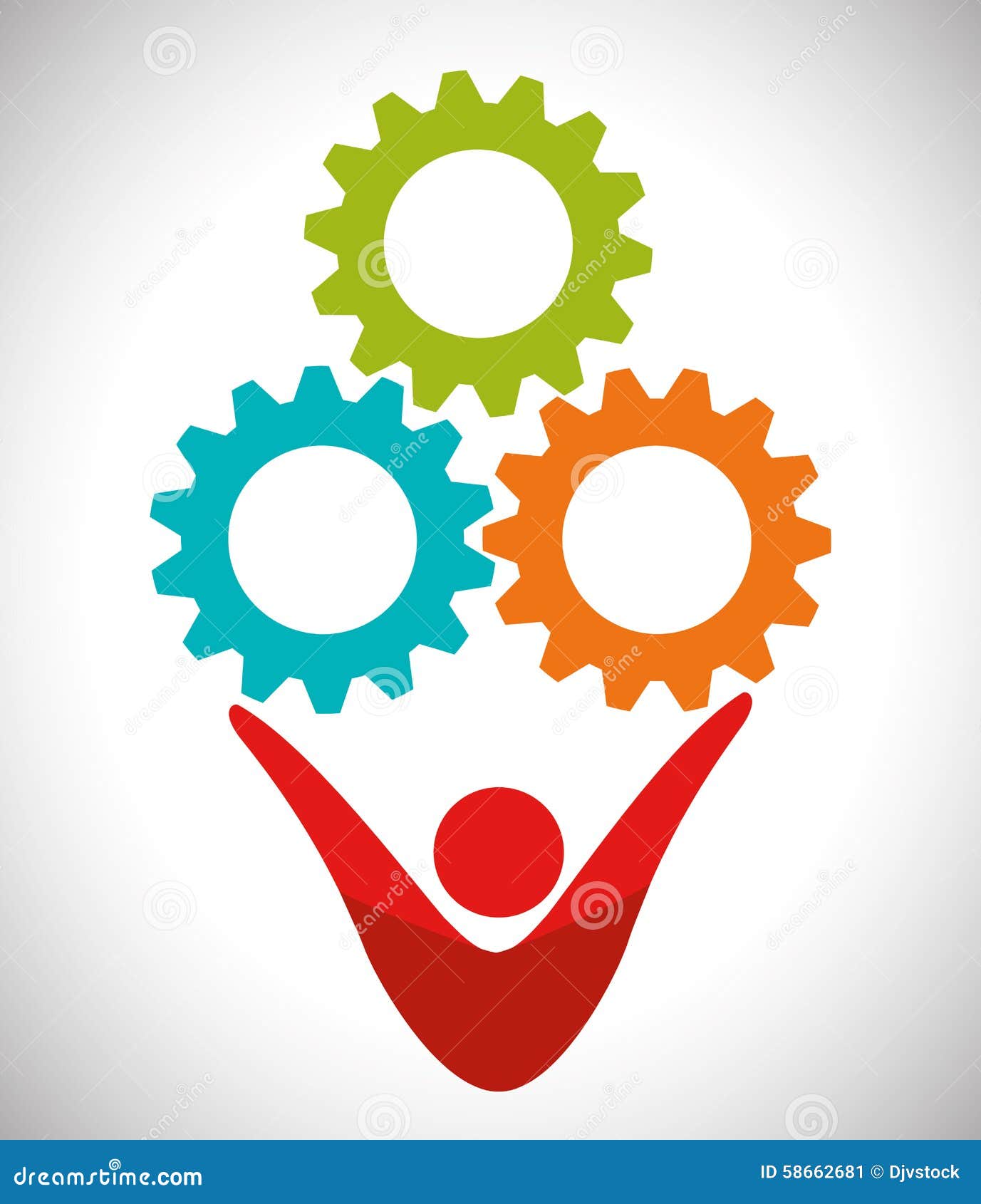 Teamwork-Design vektor abbildung. Illustration von gemeinschaftlich ...