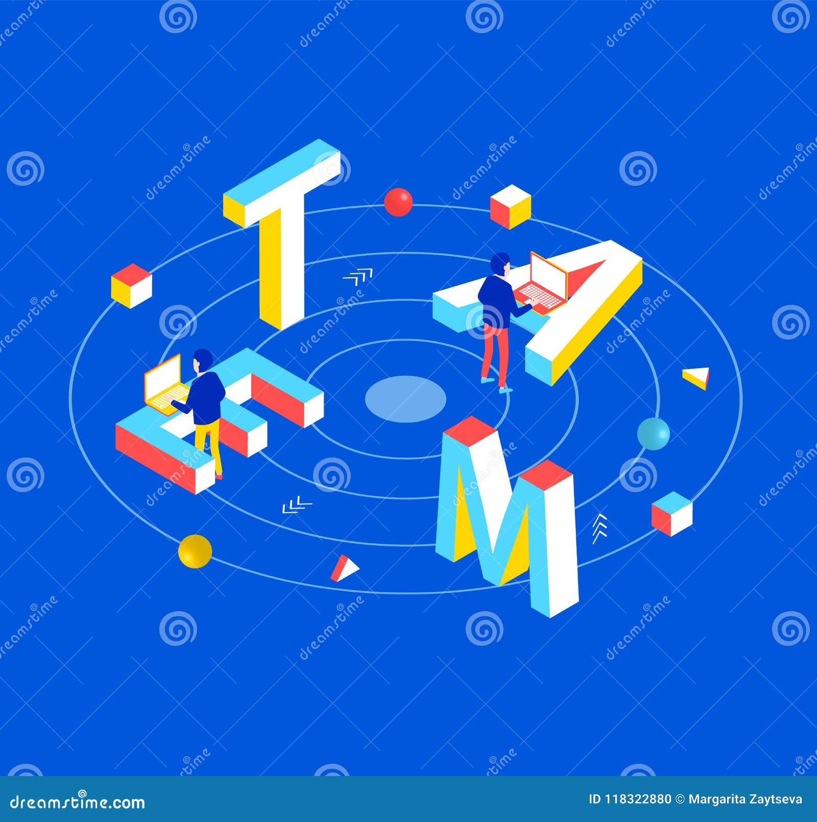 Teamwork design concept. stock vector. Illustration of business - 118322880