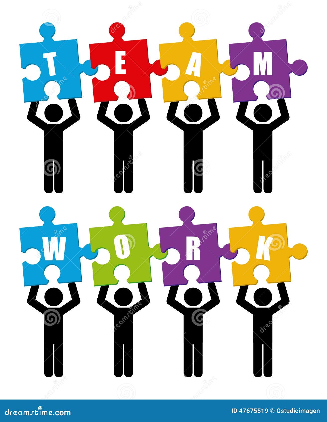 Teamwork design stock vector. Illustration of leadership - 47675519