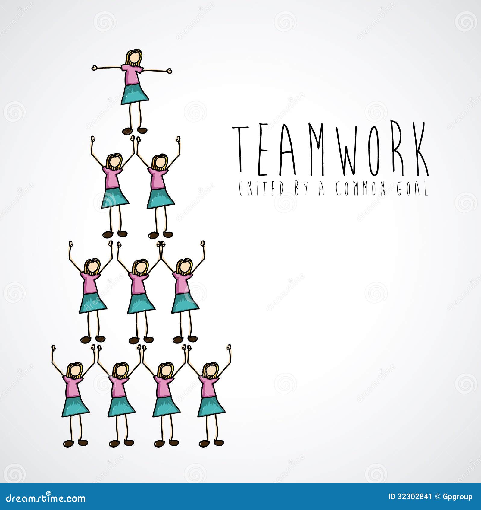 Teamwork Design Stock Image - Image: 32302841