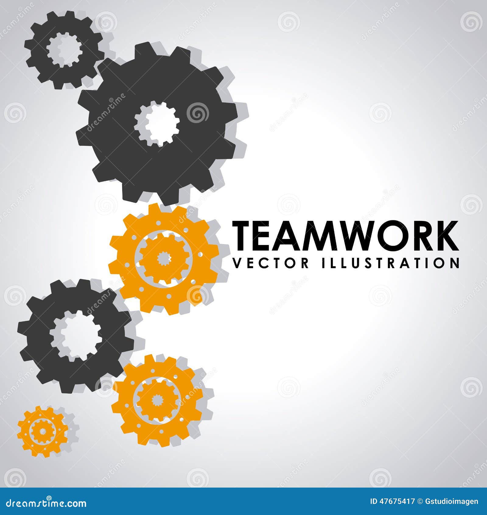 Teamwork design stock vector. Illustration of 51045263 - 47675417
