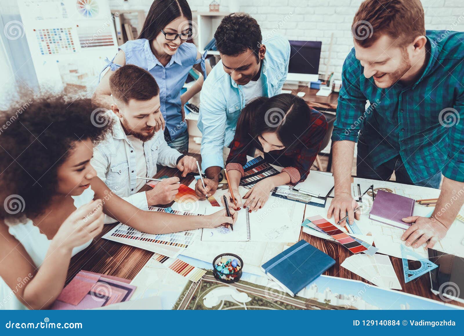 Different Races Working Together