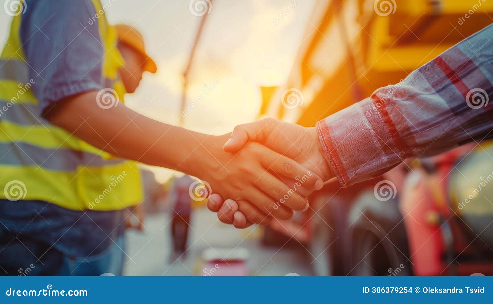 Teamwork and Determination To Succeed. Transport and Container Stock ...