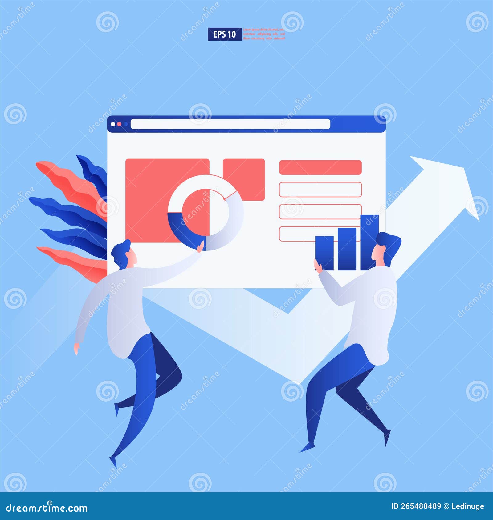 Teamwork and Development Concept. Group of Man Build Together a Landing ...